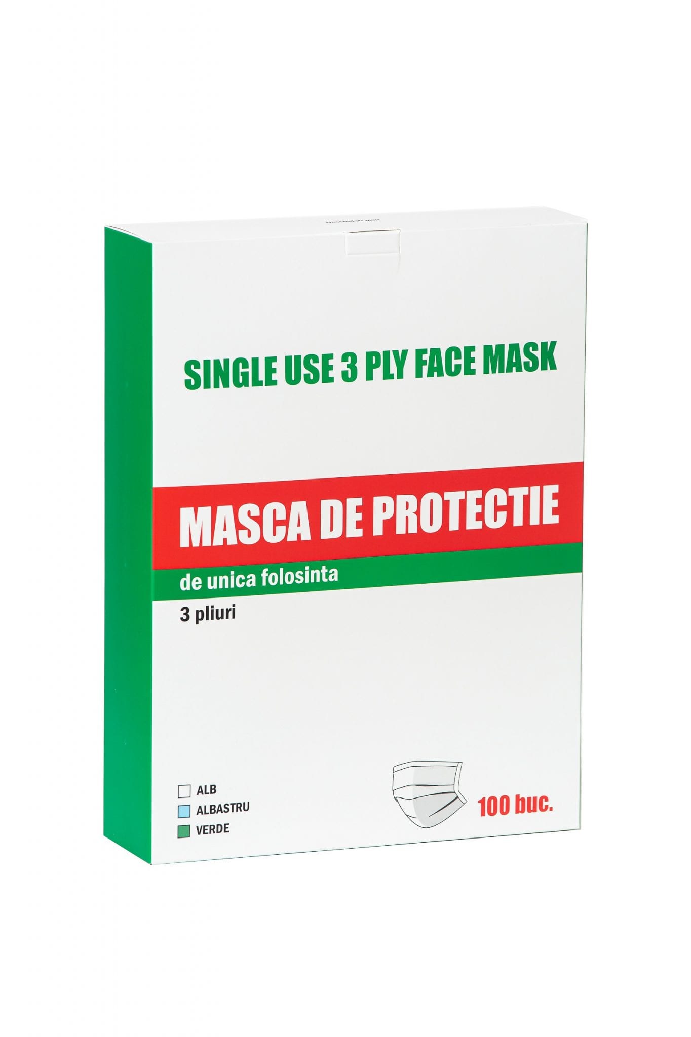 Masca de fata de unica folosinta, set 100 buc - Be You Shop - Magazin ...